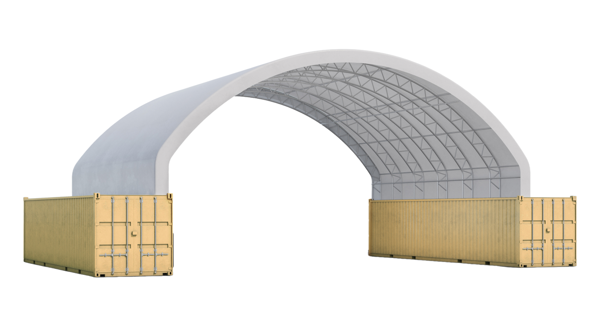 14m x 40ft - Truss – Container Shelters