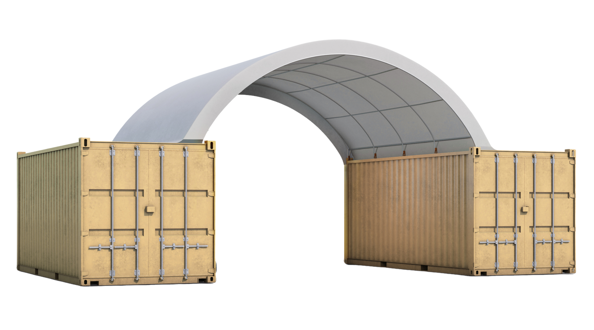 6m x 20ft Super Heavy Duty – Container Shelters