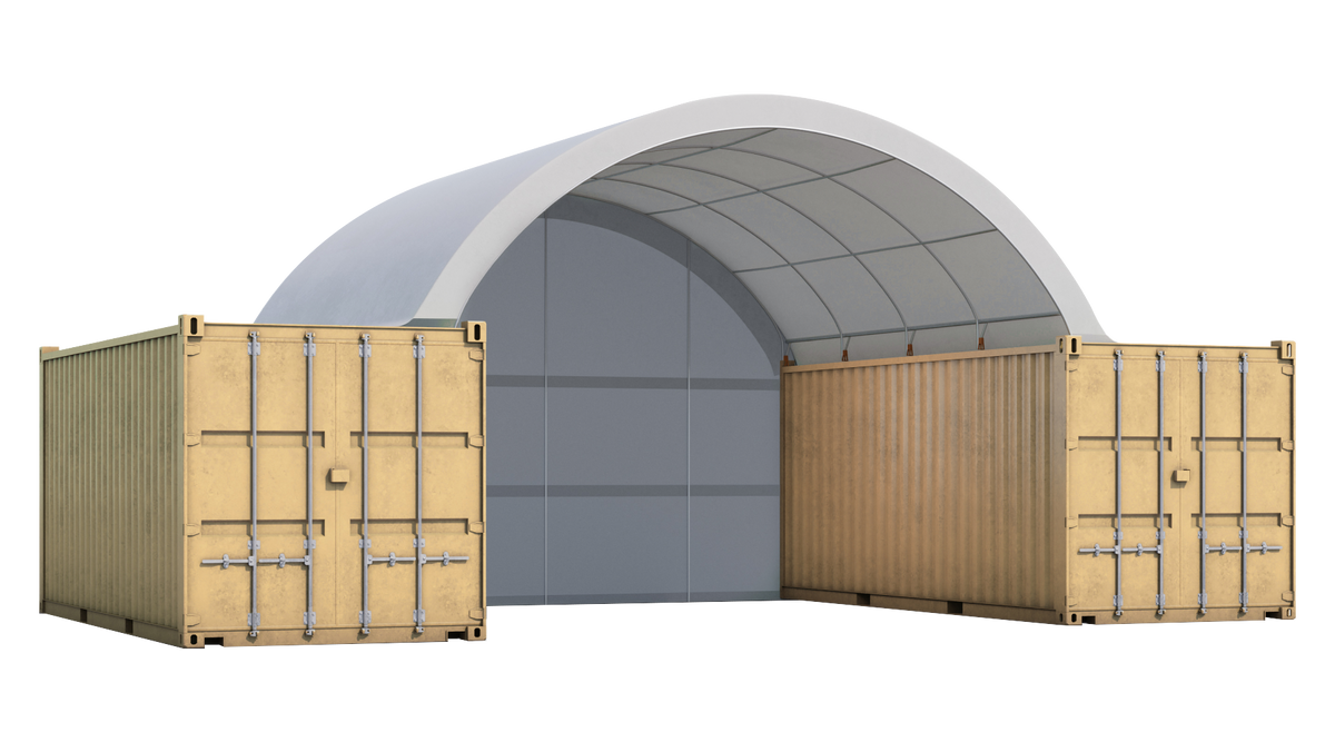 Full End Panel – Container Shelters